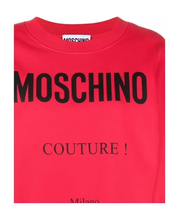 Moschino Print Cotton Sweatshirt