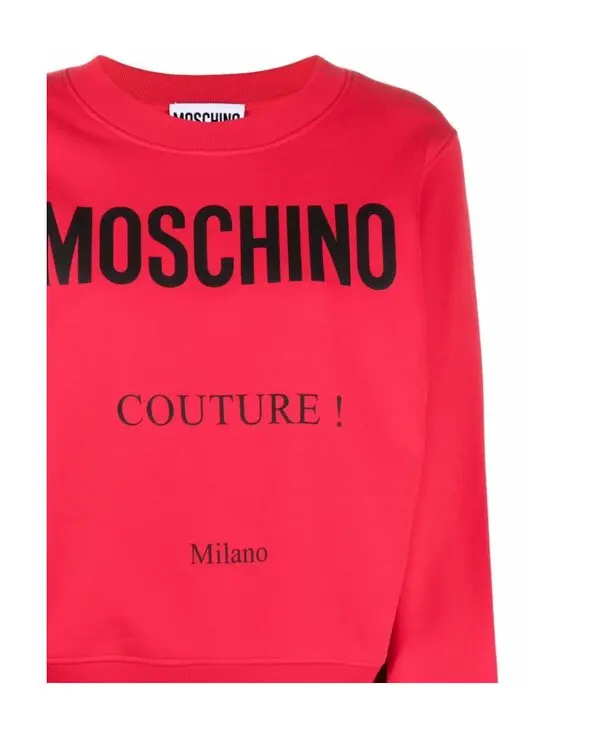 Moschino Print Cotton Sweatshirt