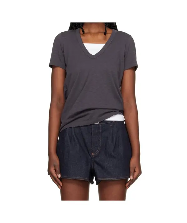 RAG  BONE Rag & Bone Short-sleeved V-neck T-shirt