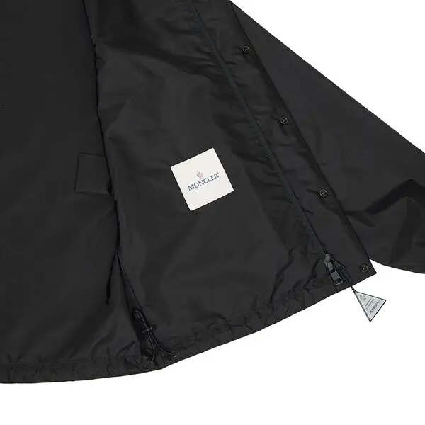Moncler Logo Patch Zip-up Jacket