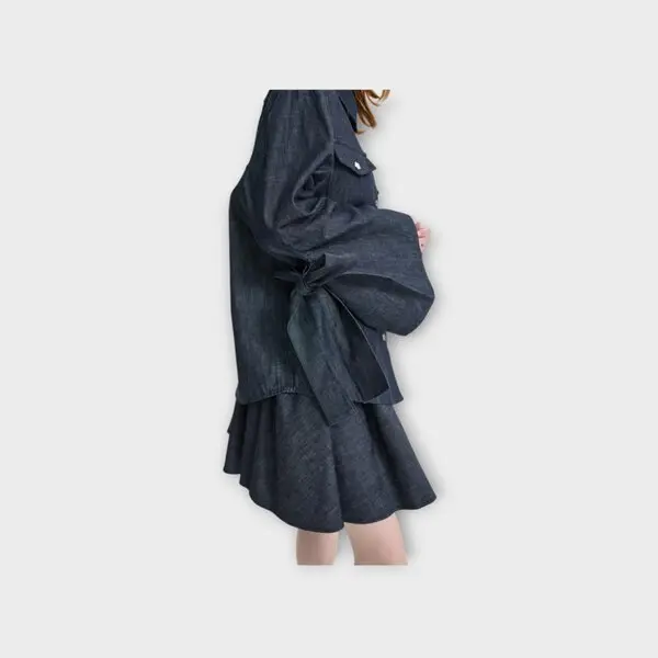 Cecilie Bahnsen Long Sleeve Shirt With Sleeve Ties