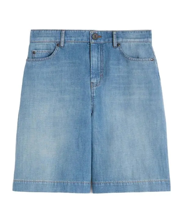 Max Mara Denim Shorts