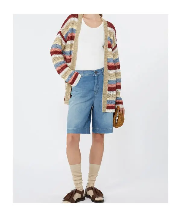 Max Mara Denim Shorts