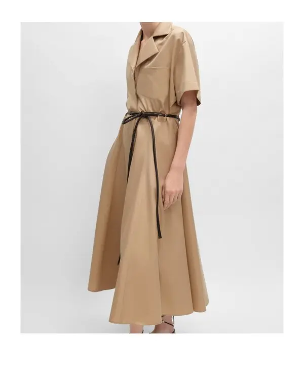 Celine Cotton And Silk Twill Dress