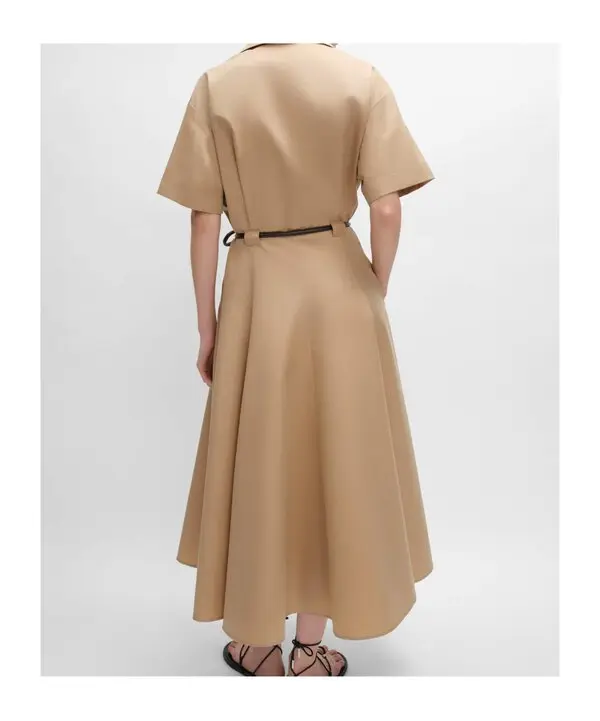 Celine Cotton And Silk Twill Dress