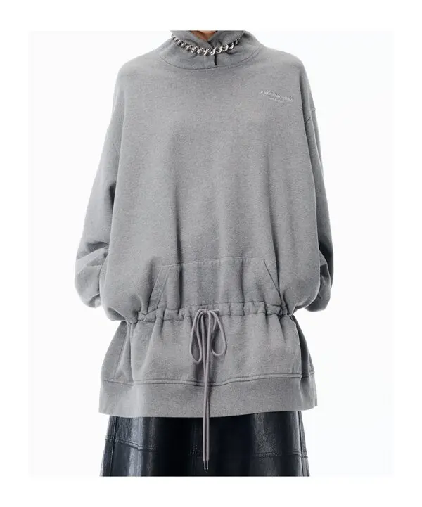 Alexander Wang Oversized Drawstring Hoodie