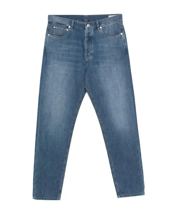 Brunello Cucinelli Slim-fit Jeans - Blue