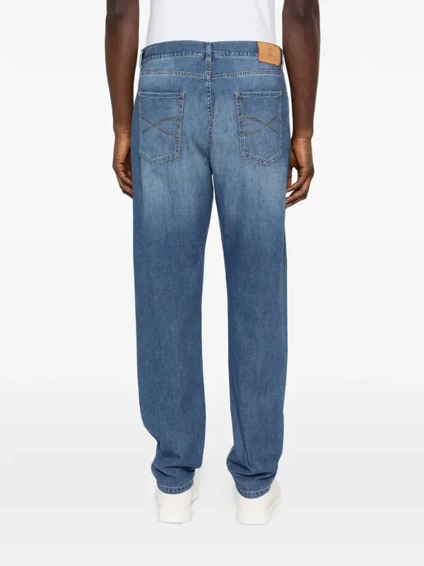 Brunello Cucinelli Slim-fit Jeans - Blue