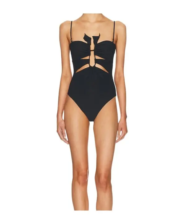 Cult Gaia Cut-out One Piece Swimsuit - Black