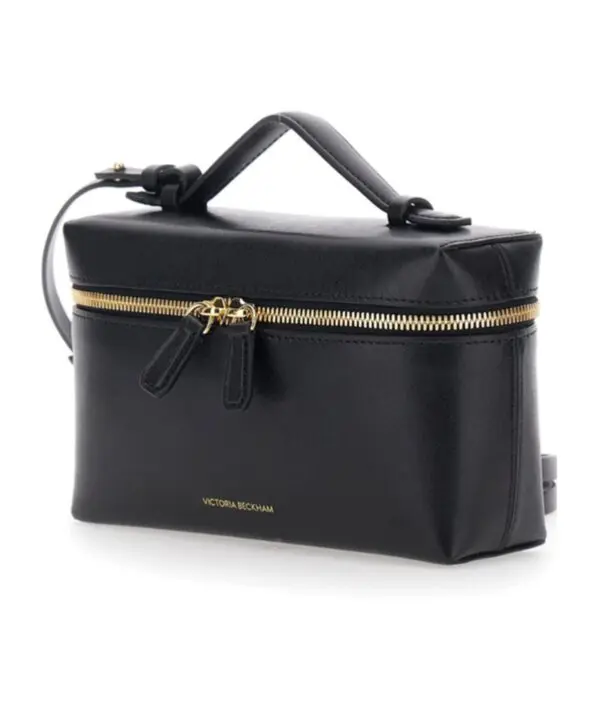 Victoria Beckham Vanity Crossbody Shoulder Bag - Black
