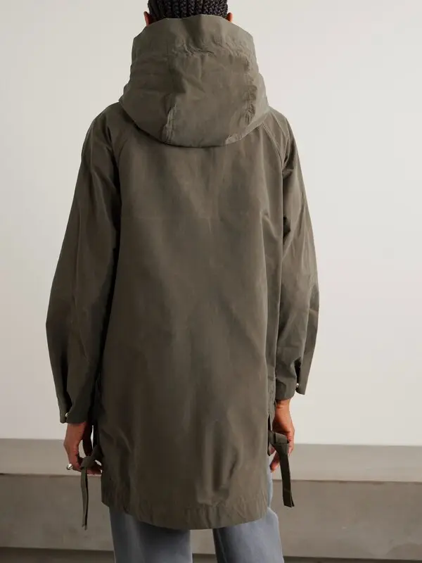 Barbour Hooded Long Jacket