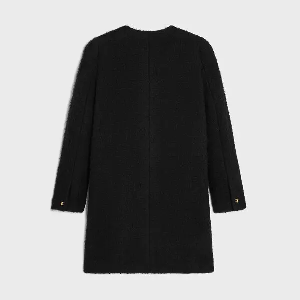 Celine Maggie Coat In Cashmere And Wool