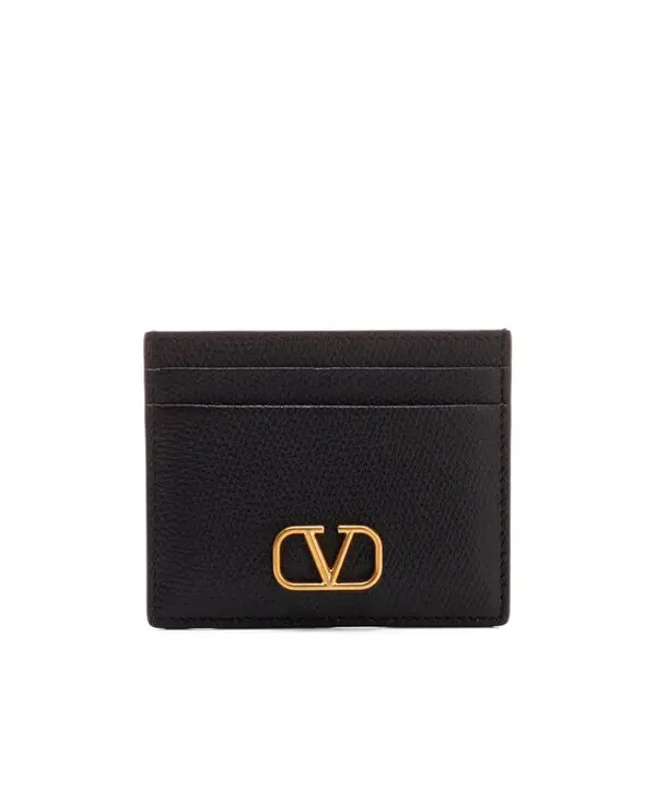 Valentino Garavani Vlogo Signature Cardholder - Black