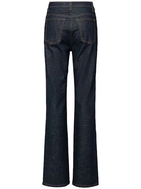 Khaite Danielle High-rise Straight Leg Jeans