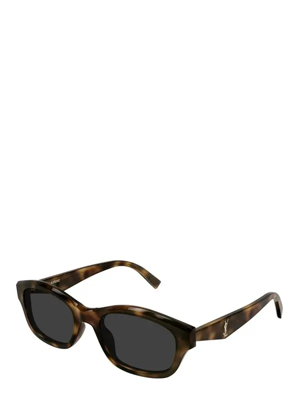 Saint Laurent Geometric Frame Sunglasses