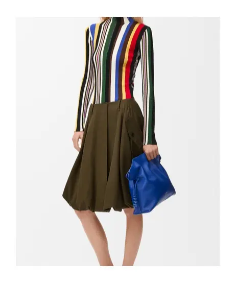 Loewe Mid Waist Buttoned Mini Skirt