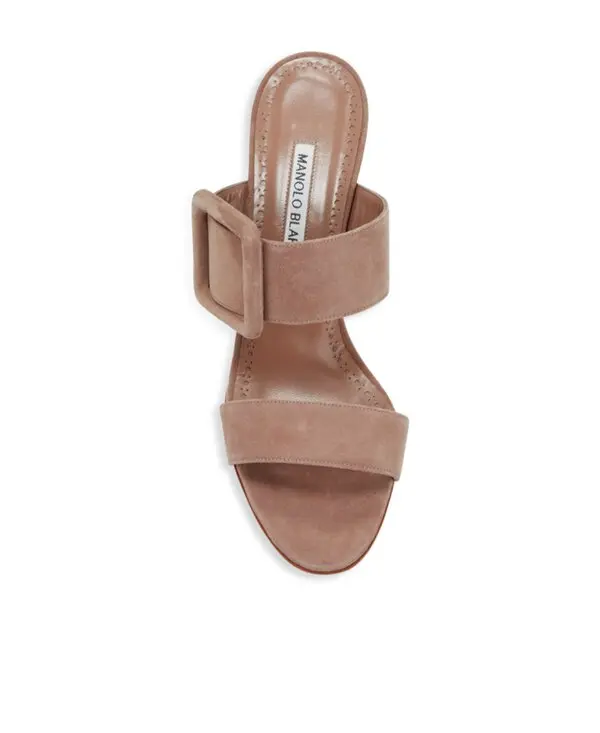 Manolo Blahnik Gable 70 Clasp High-heeled Sandals