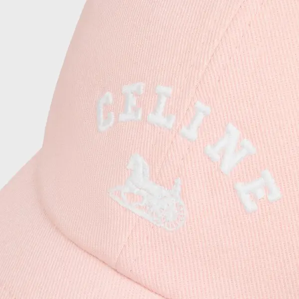 Celine Cotton Twill Richelieu Cap
