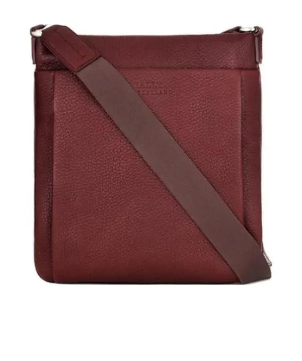 Bally Logo Detail Satchel - Red