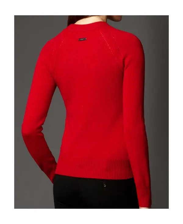 Burberry Round Neck Knitted Pullover