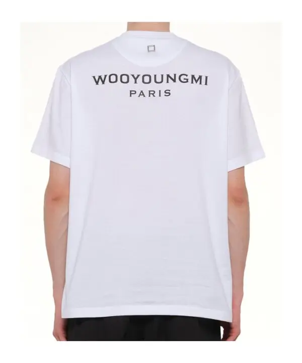 WOOYOUNGMI Logo Patch T-shirt - White