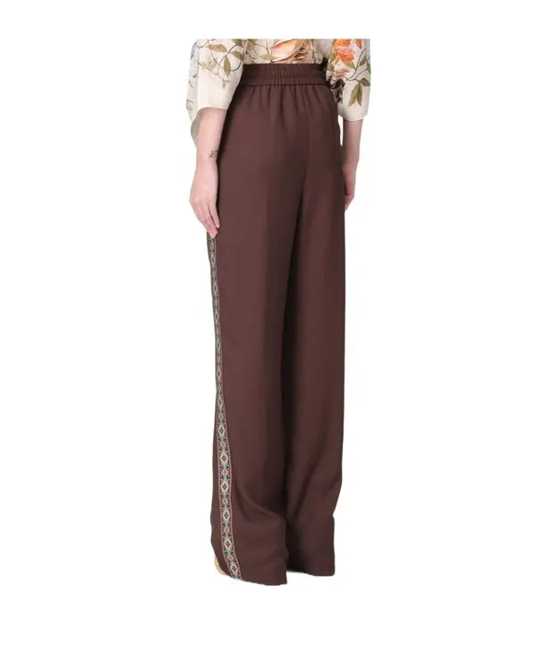 Etro Drawstring Wide-leg Trousers - Multicolor