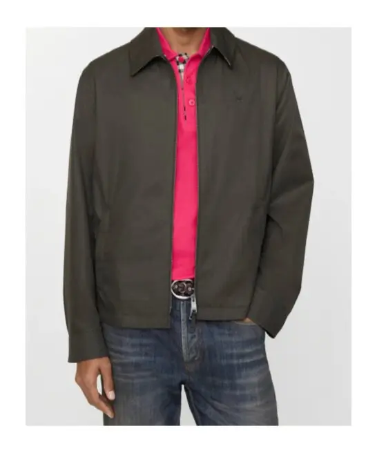 Burberry Tropical Gabardine Bloomsbury Harrington Jacket