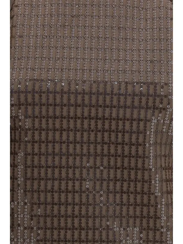 Brunello Cucinelli Embellished Crewneck Sleeveless Top