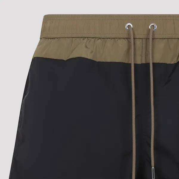 Moncler Contrast Panel Swim Shorts
