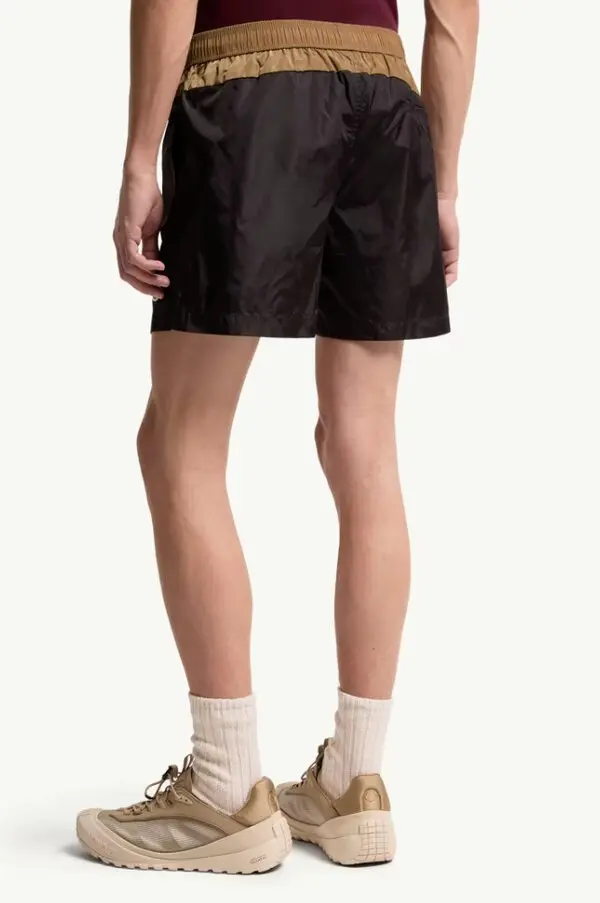 Moncler Contrast Panel Swim Shorts - No