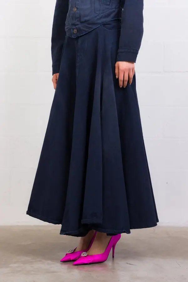 Balenciaga Godet Maxi Skirt - No