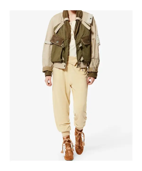 Isabel Marant Étoile Julissa Patch Pocket Jacket - Khaki