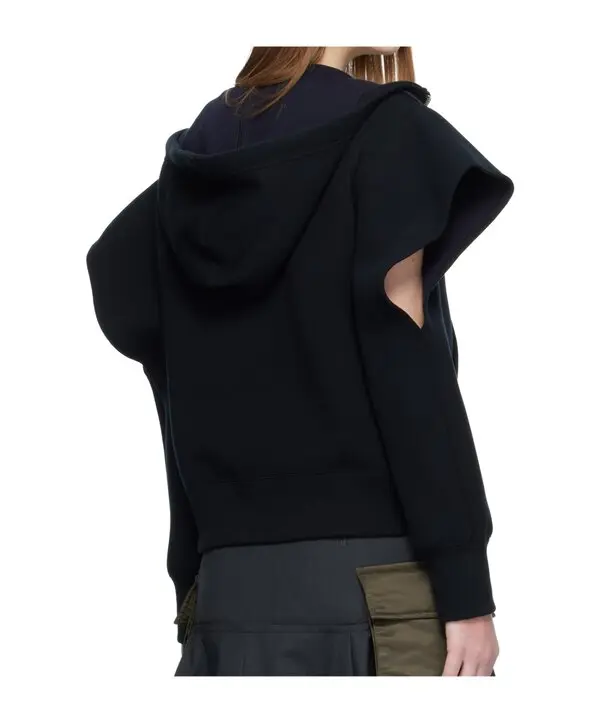 Sacai Sponge Sweat Zip-up Hoodie