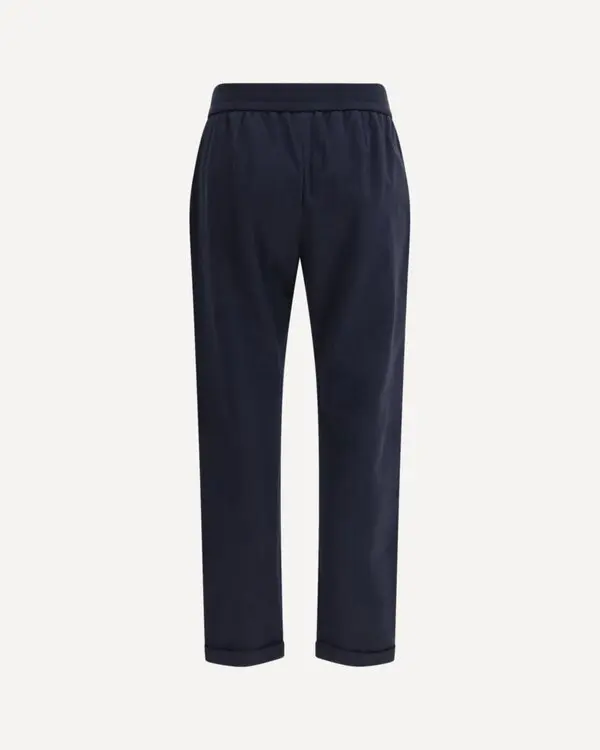 Brunello Cucinelli Drawstring Tapered-leg Sweatpants - Blue