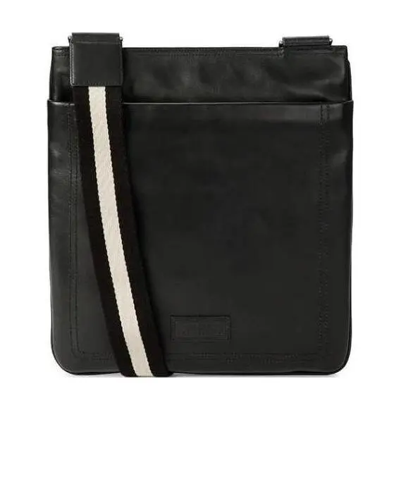 Bally Logo Shoulder Bag - Black