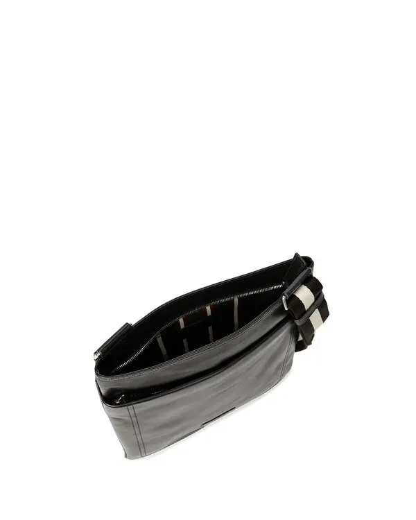 Bally Logo Shoulder Bag - Black