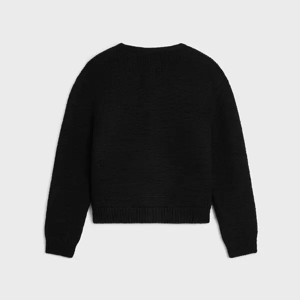 Celine Wool Cardigan - Black