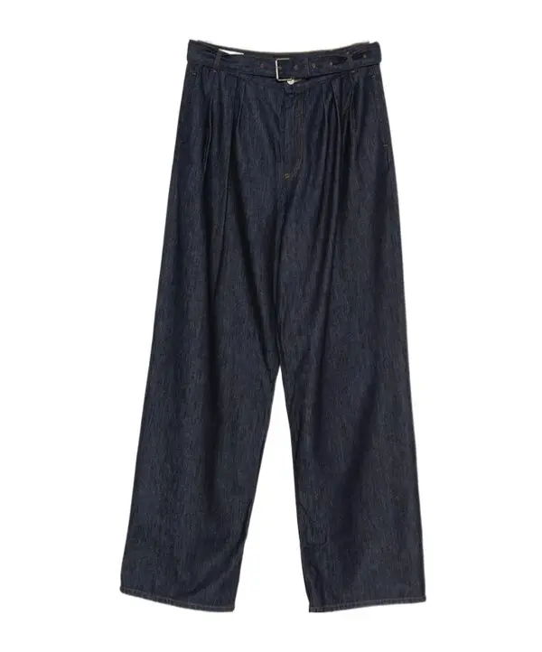 Dries Van Noten Belted Wide-leg Jeans - Blue