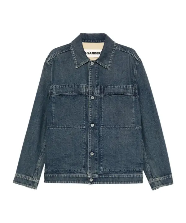 JIL SANDER Button Pocket Dnim Jacket