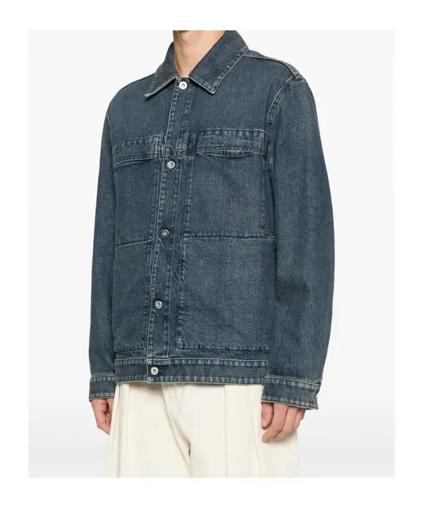 JIL SANDER Button Pocket Dnim Jacket