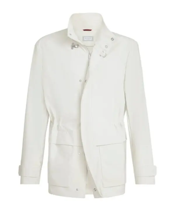 Brunello Cucinelli Unlined Field Jacket - Off-white