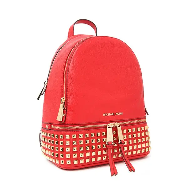 Michael Kors Studded Backpack - Red