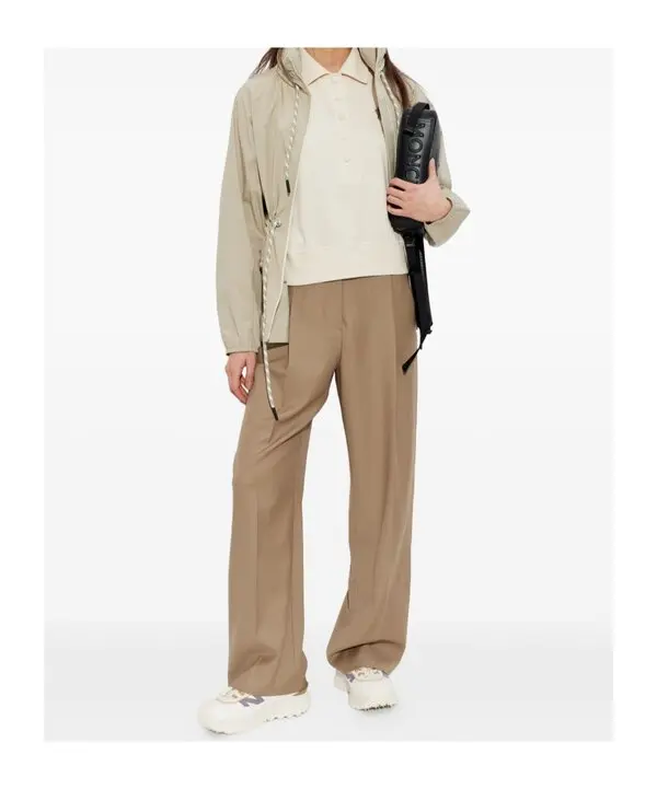 Moncler Hooded Jacket - Beige