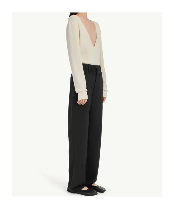 MAISON MARGIELA Tailored Trousers With Denim Waistband