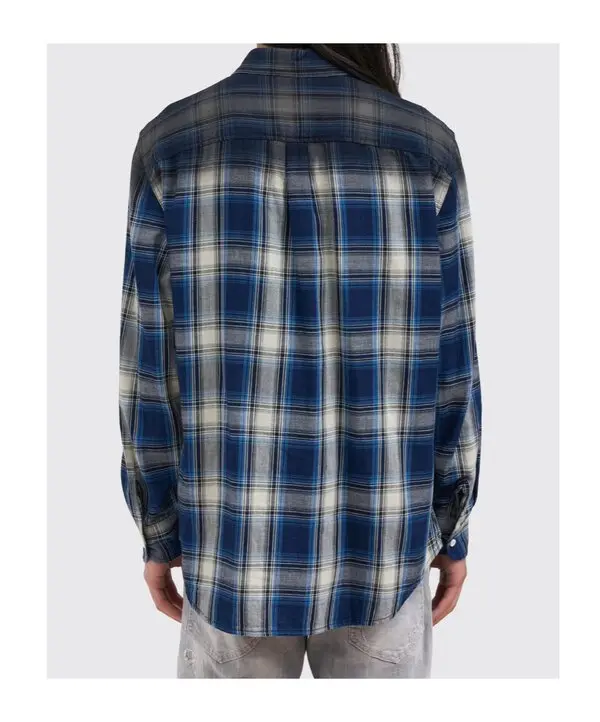 Dsquared2 Long-sleeved Buttoned Shirt - Gray