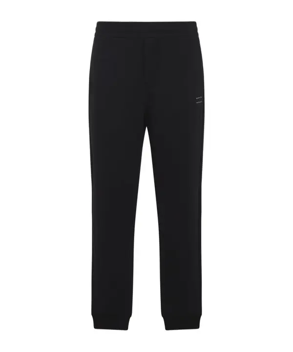 Moncler Logo Fleece Track Pants - Black