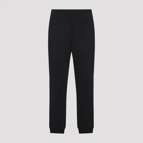 Moncler Logo Fleece Track Pants - Black