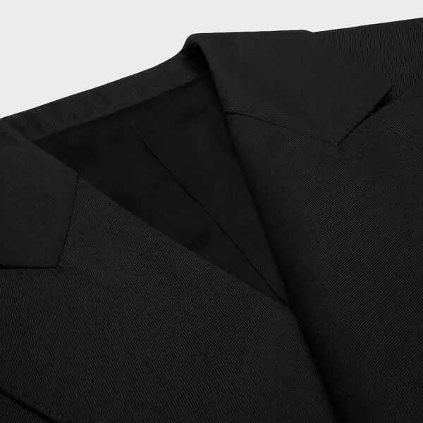 Celine Wool Gabardine Blazer