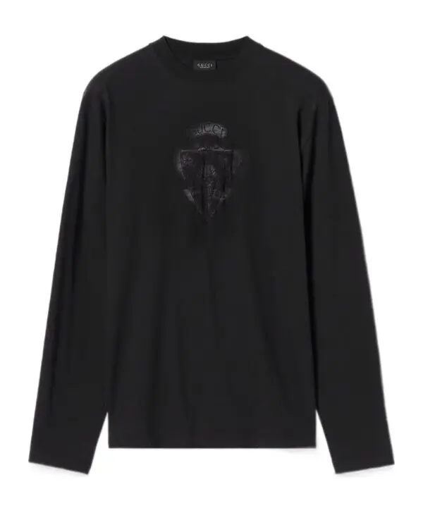 Gucci Crewneck Long-sleeve T-shirt