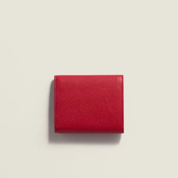 Miu Miu Small Leather Wallet - Red